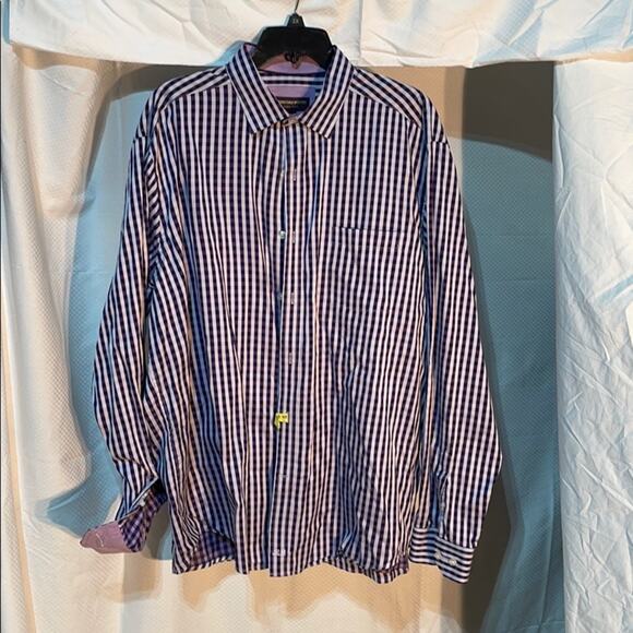 Johnston & Murphy | Shirts | Johnston Murphy Xl Button Down Shirt Worn ...